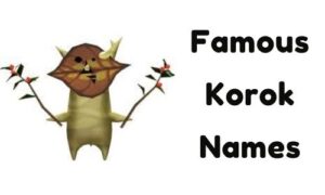 {1000+} » Korok Names » [ Funny + Unique + Famous + Badass ]